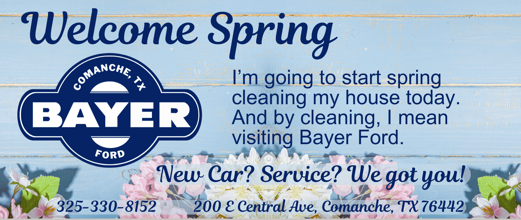 Welcome to Bayer Ford | Ford Dealer in Comanche