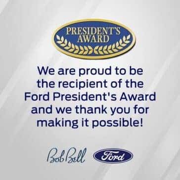 Bob Bell Ford Baltimore is awarded the Ford President's Award! | Top ...