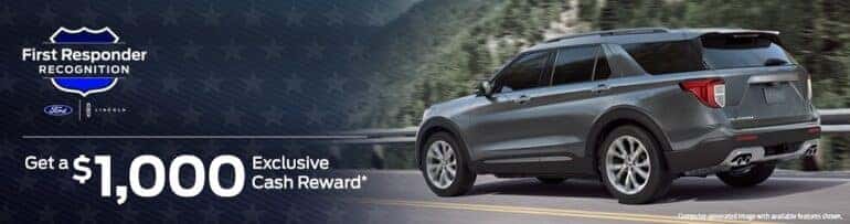 Ford First Resonder Cash Reward | Bob Bell Ford | Baltimore Ford Dealership