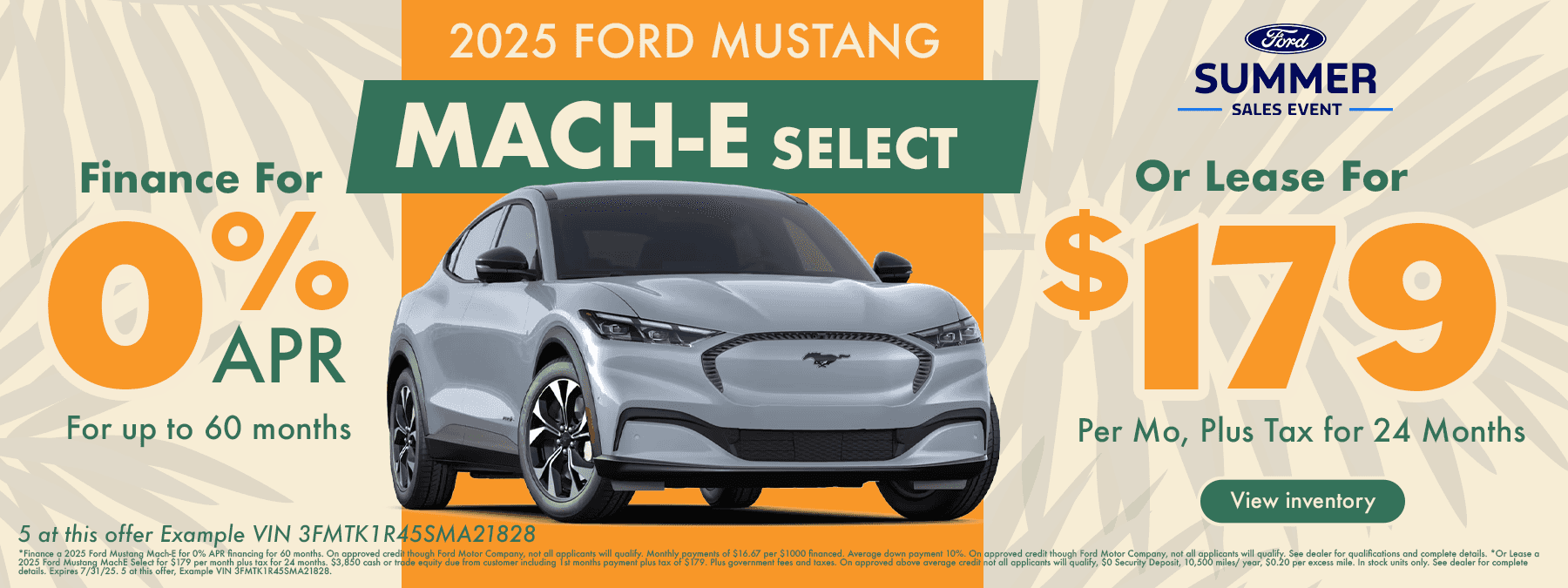 2025 Ford Mach-E Select Specials In Ontario, CA | Citrus Motors Ford