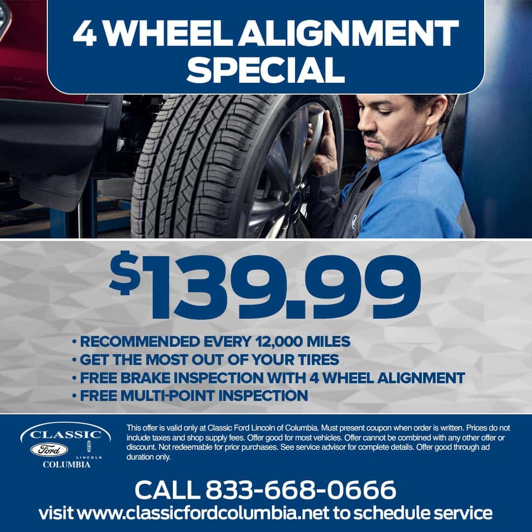 Auto Service Specials | Classic Ford of Columbia near Dentsville