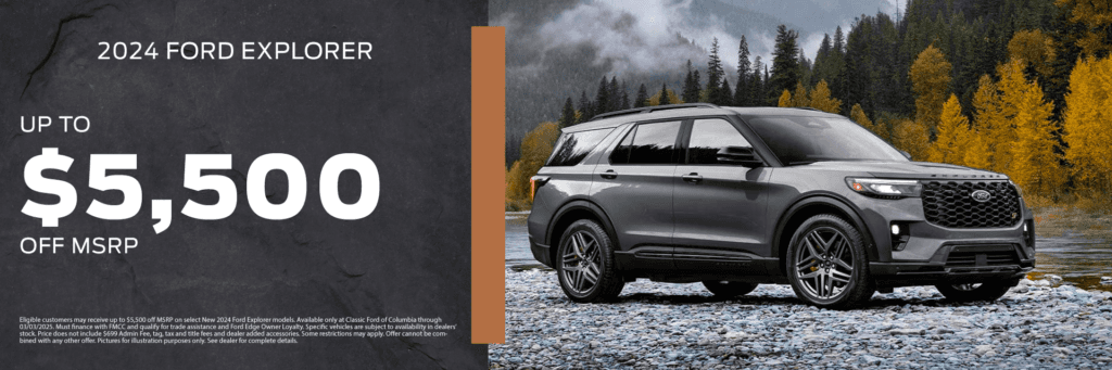 Ford Lease Deals Columbia SC | Lexington | Incentives | Orangeburg