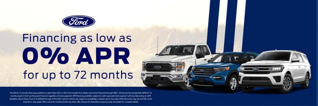 Current New Ford Special Offers | Classic Ford of Smithfield