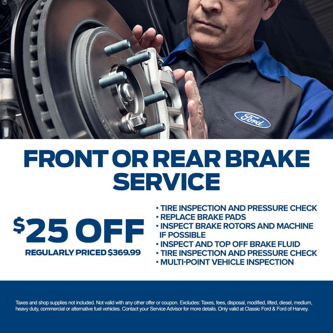 Auto Service Specials | Classic Ford Shelby near Gastonia