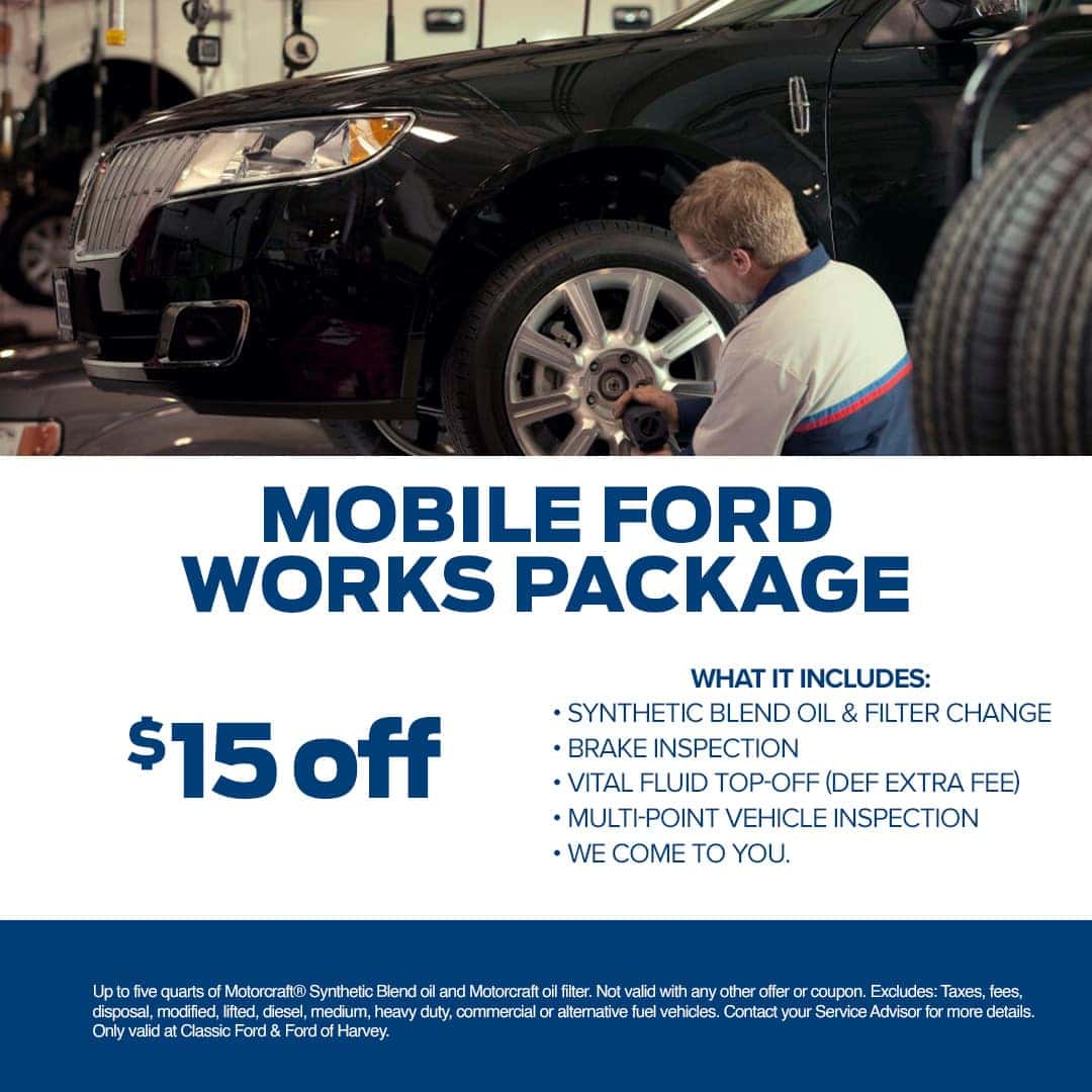 Auto Service Specials | Classic Ford Shelby near Gastonia