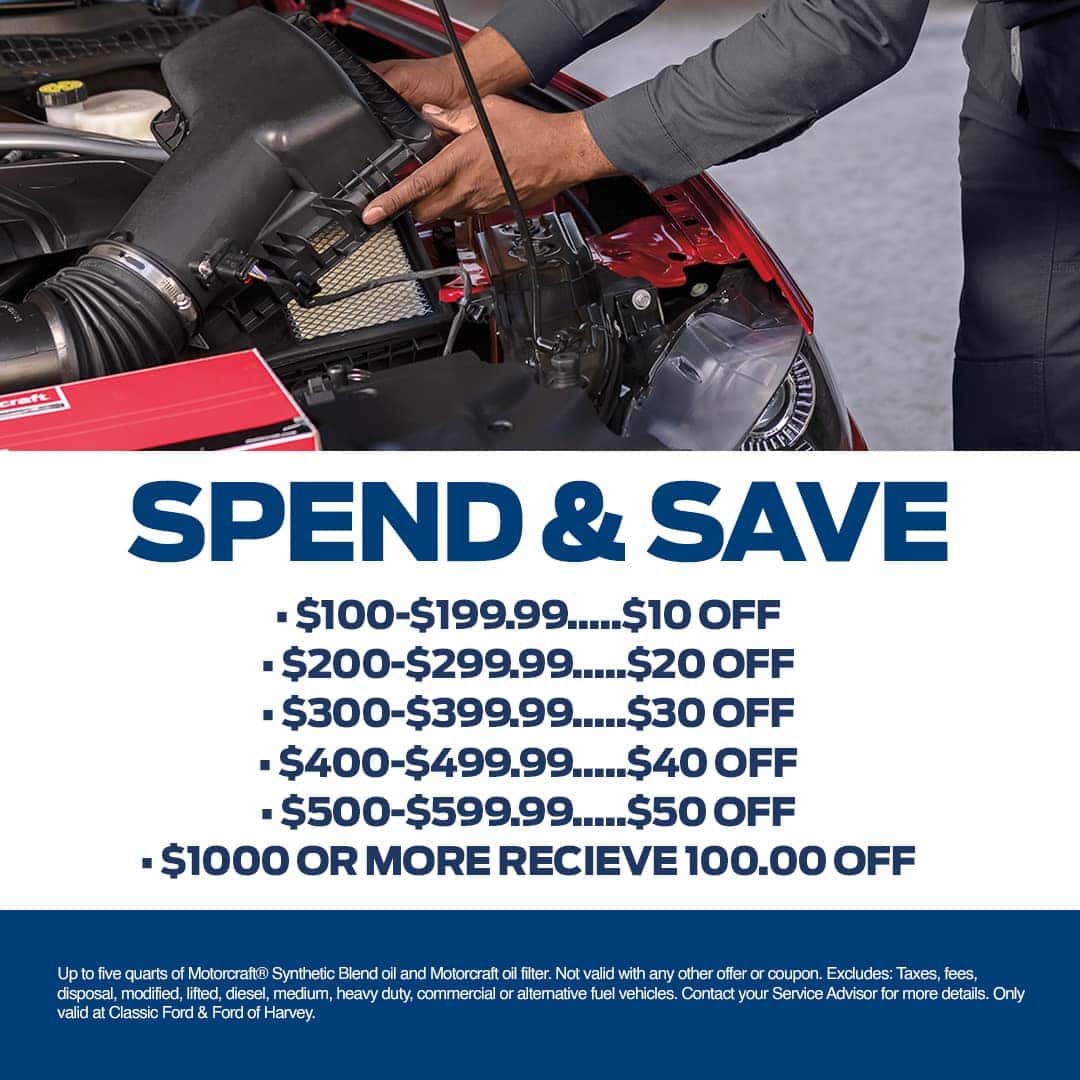 Auto Service Specials | Classic Ford Shelby near Gastonia