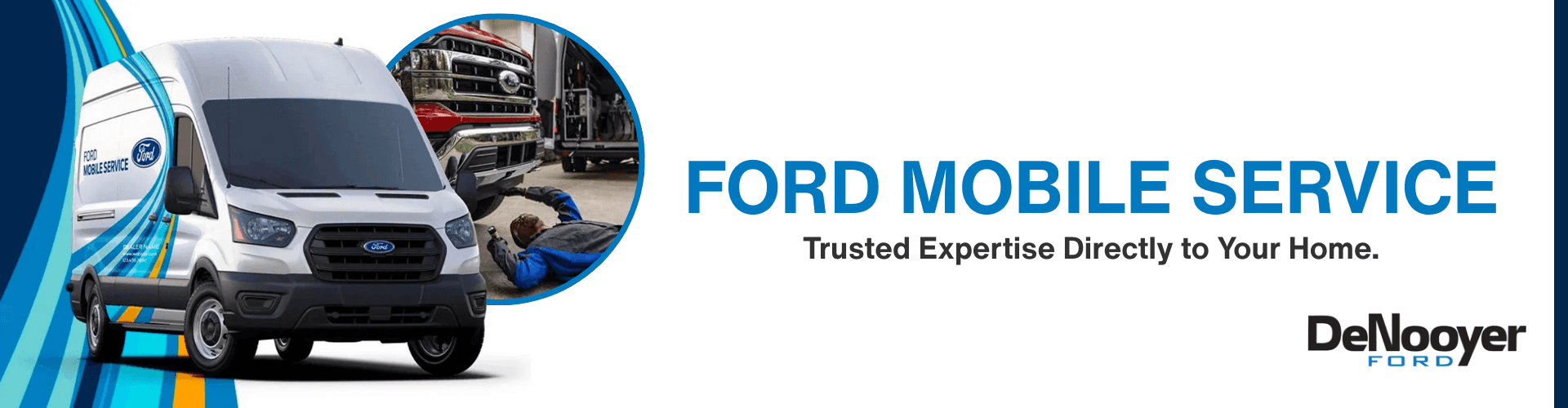 Experience the Ford Mobile Service at DeNooyer Ford in Vicksburg, MI