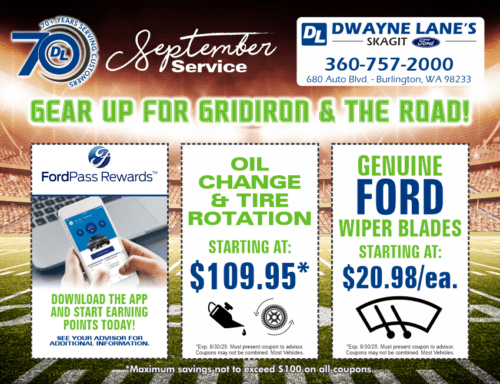 Ford Service Coupons | Burlington | Dwayne Lane's Skagit Ford