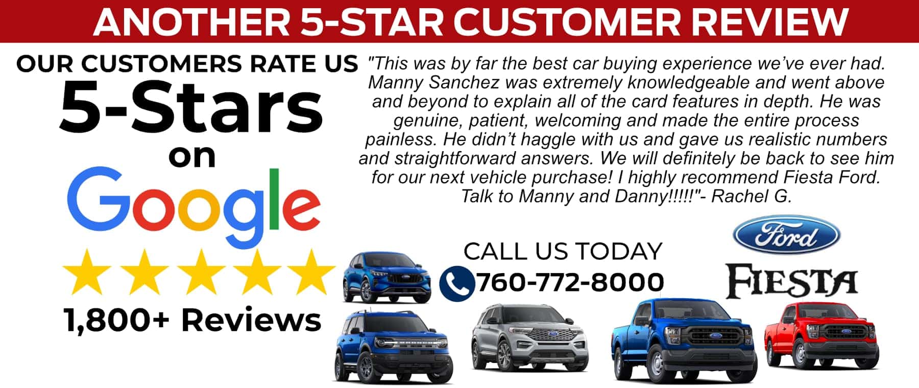 Welcome to Fiesta Ford in Indio, CA