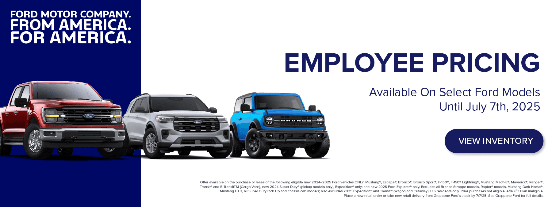 Welcome to Grappone Ford | Ford Dealer