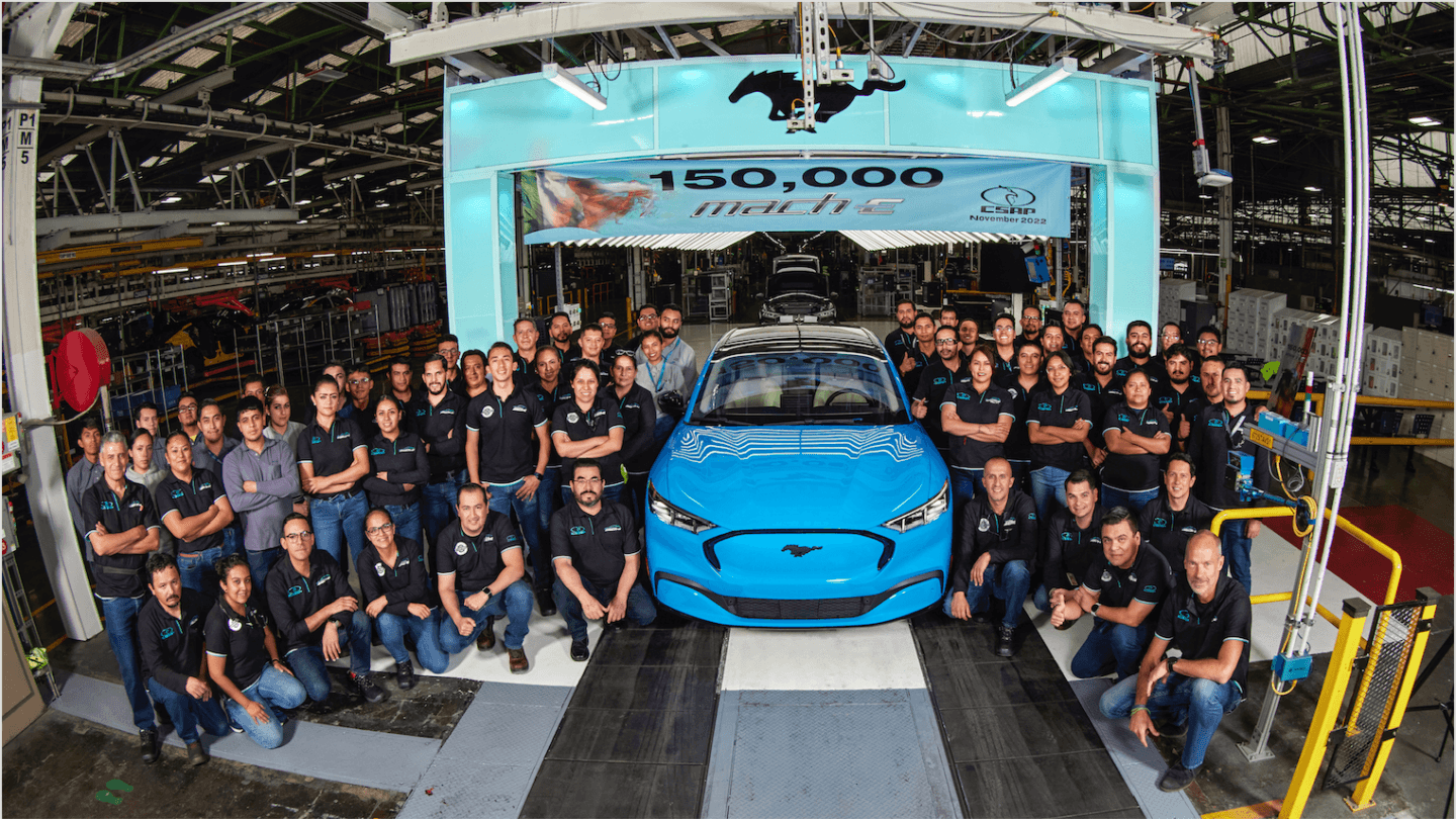 Ford Celebrates the 150,000th Mustang Mach-E | Haldeman Ford of Kutztown