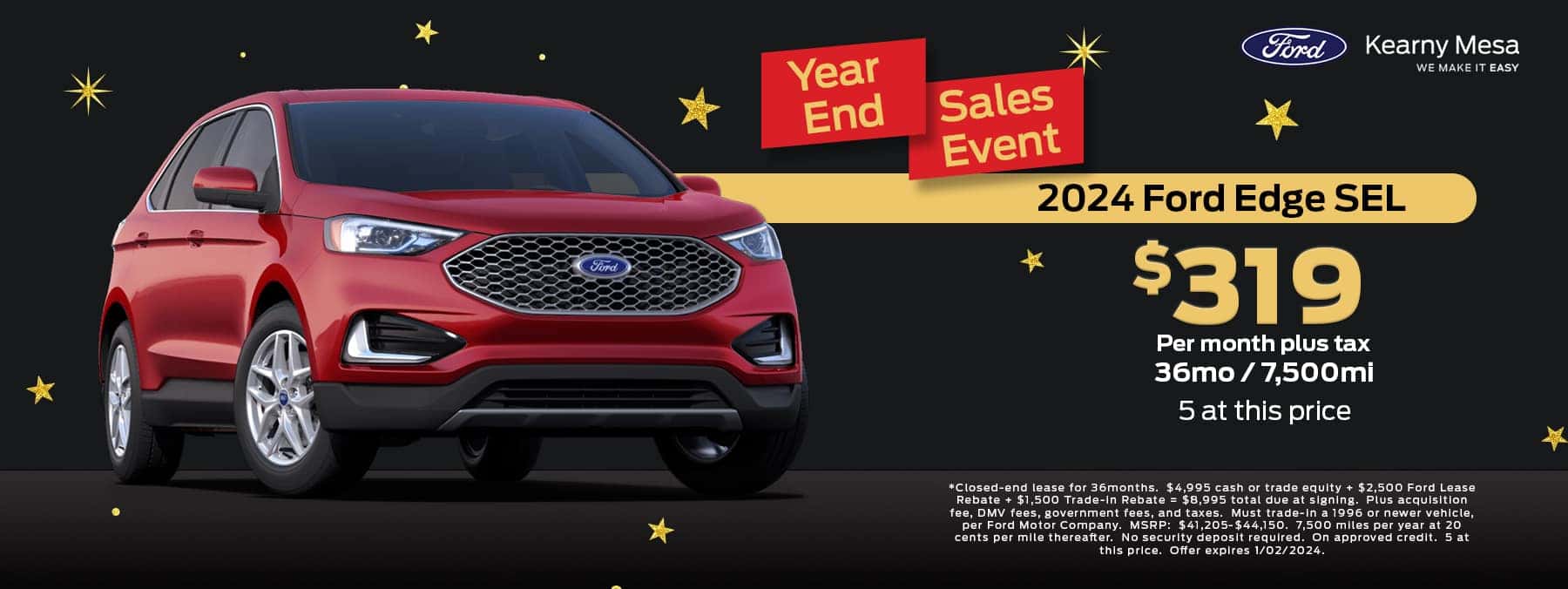 Ford Specials | Ford Lease Deals San Diego | Ford Dealer