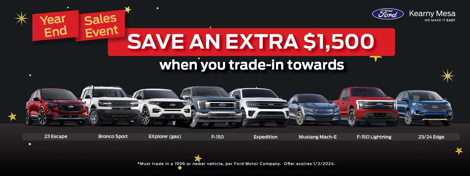 Ford Specials | Ford Lease Deals San Diego | Ford Dealer