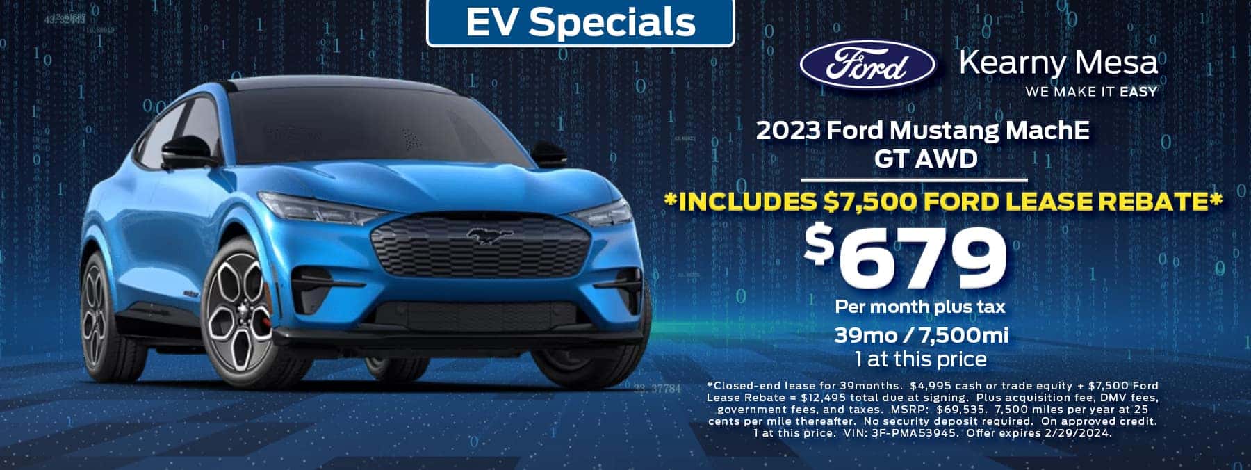 EV Lease Deals | Electric Ford | Ford Dealership San Diego