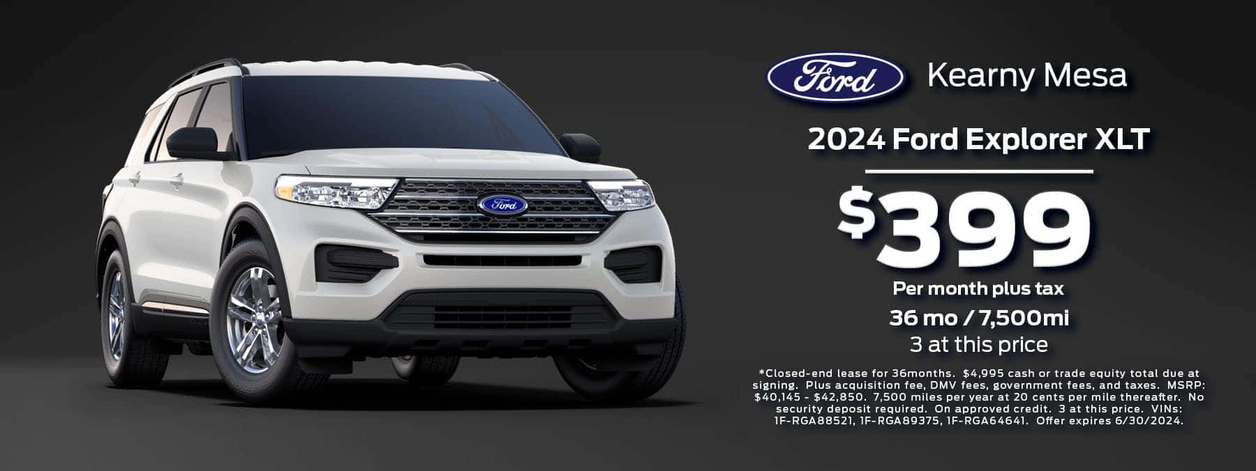 Ford Specials | Ford Lease Deals San Diego | Ford Dealer