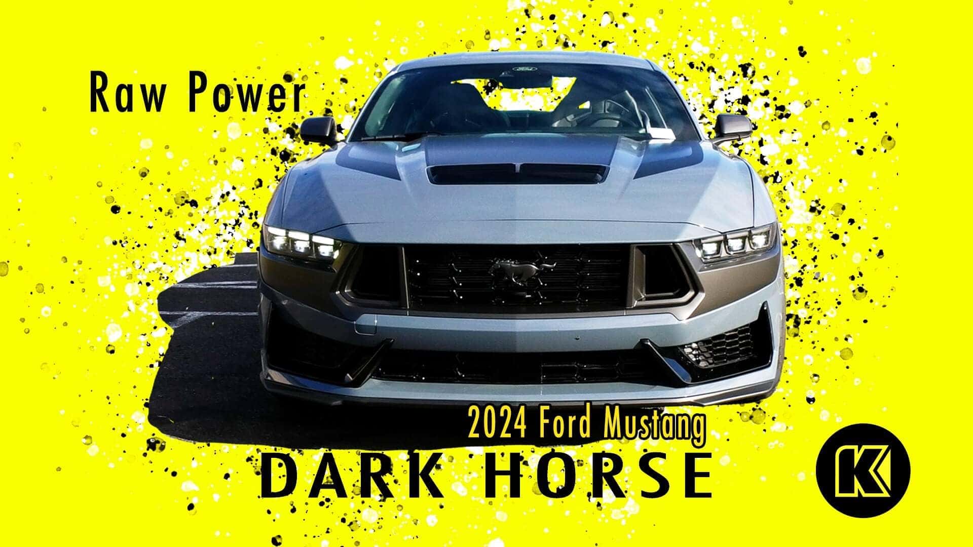 Experience Unmatched Power With the 2024 Ford Mustang Dark Horse ...