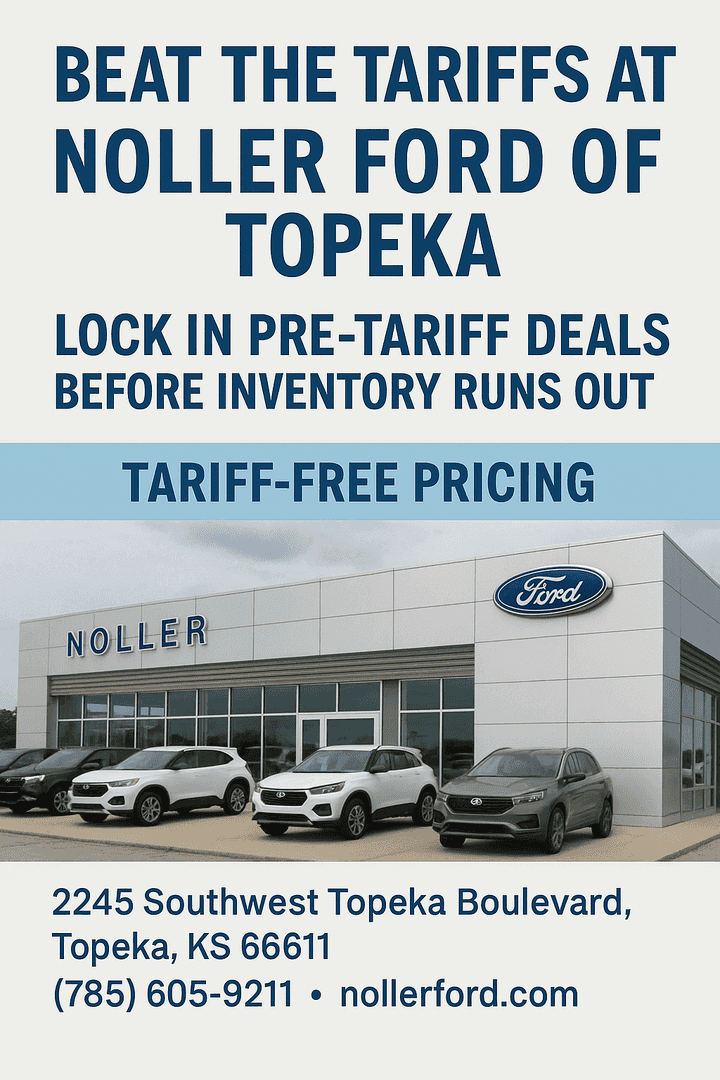 Tariff-Free New & Used Cars | Noller Ford of Topeka | Avoid Tarriffs