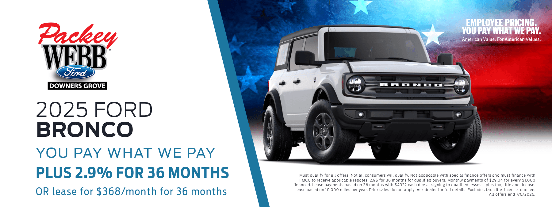 Packey Webb Ford | Downers Grove Ford Dealership