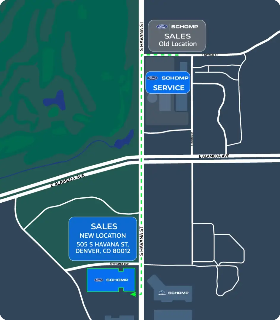 We've Moved | Schomp Ford