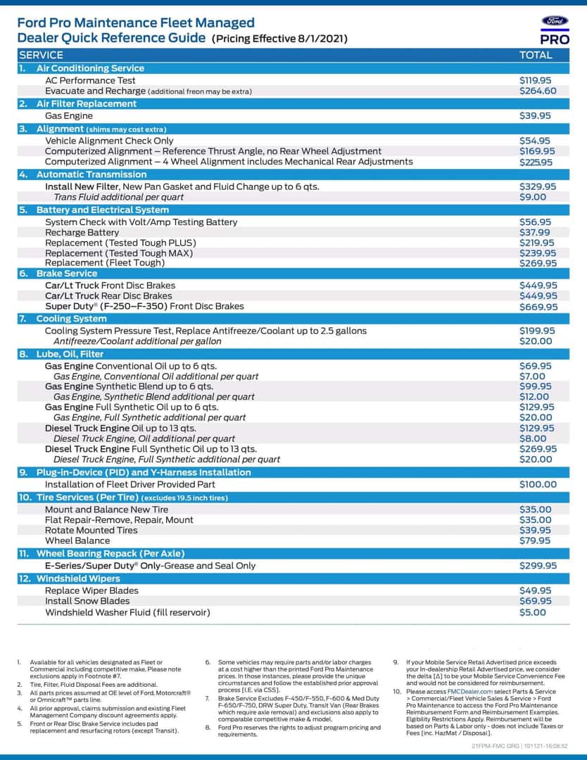 Ford Pro Maintenance | Sewell Ford