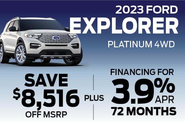 New Ford Explorer Offers | Smail Ford