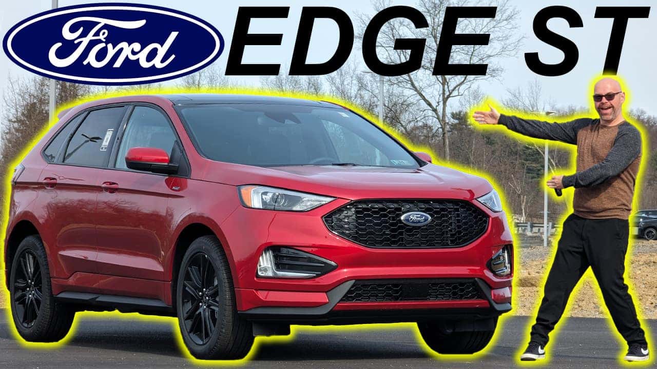 Exploring the 2024 Ford Edge ST Line: First Drive Review and Interior ...