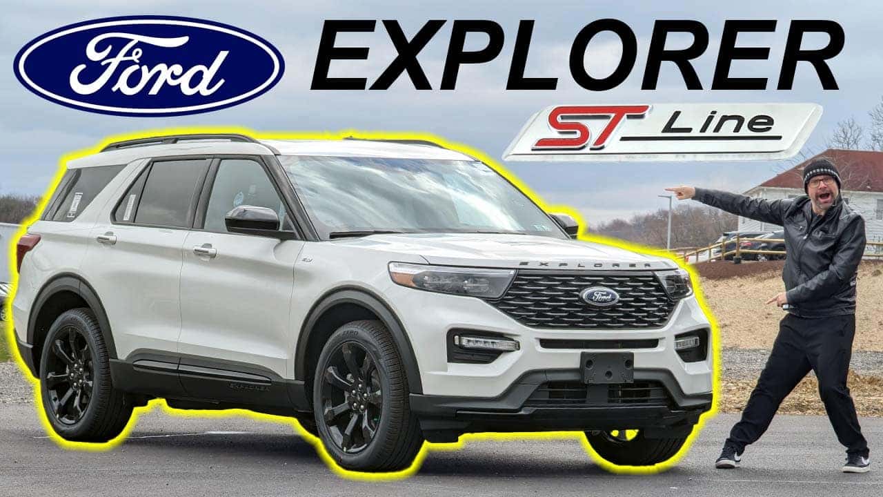 The 2024 Ford Explorer ST Line: Test Drive and Features Overview ...