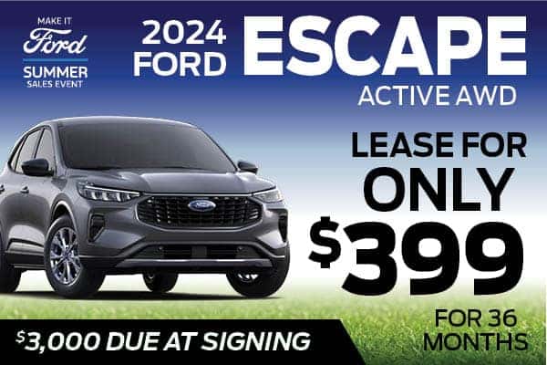 New Ford Escape Offers | Smail Ford