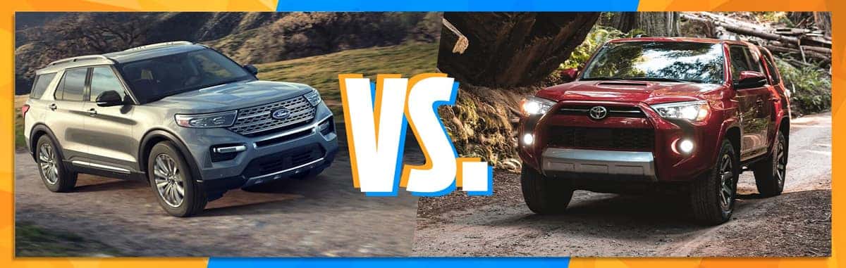 2021 Ford Explorer Base v. 2021 Toyota 4Runner SR5 | Tom Masano Ford