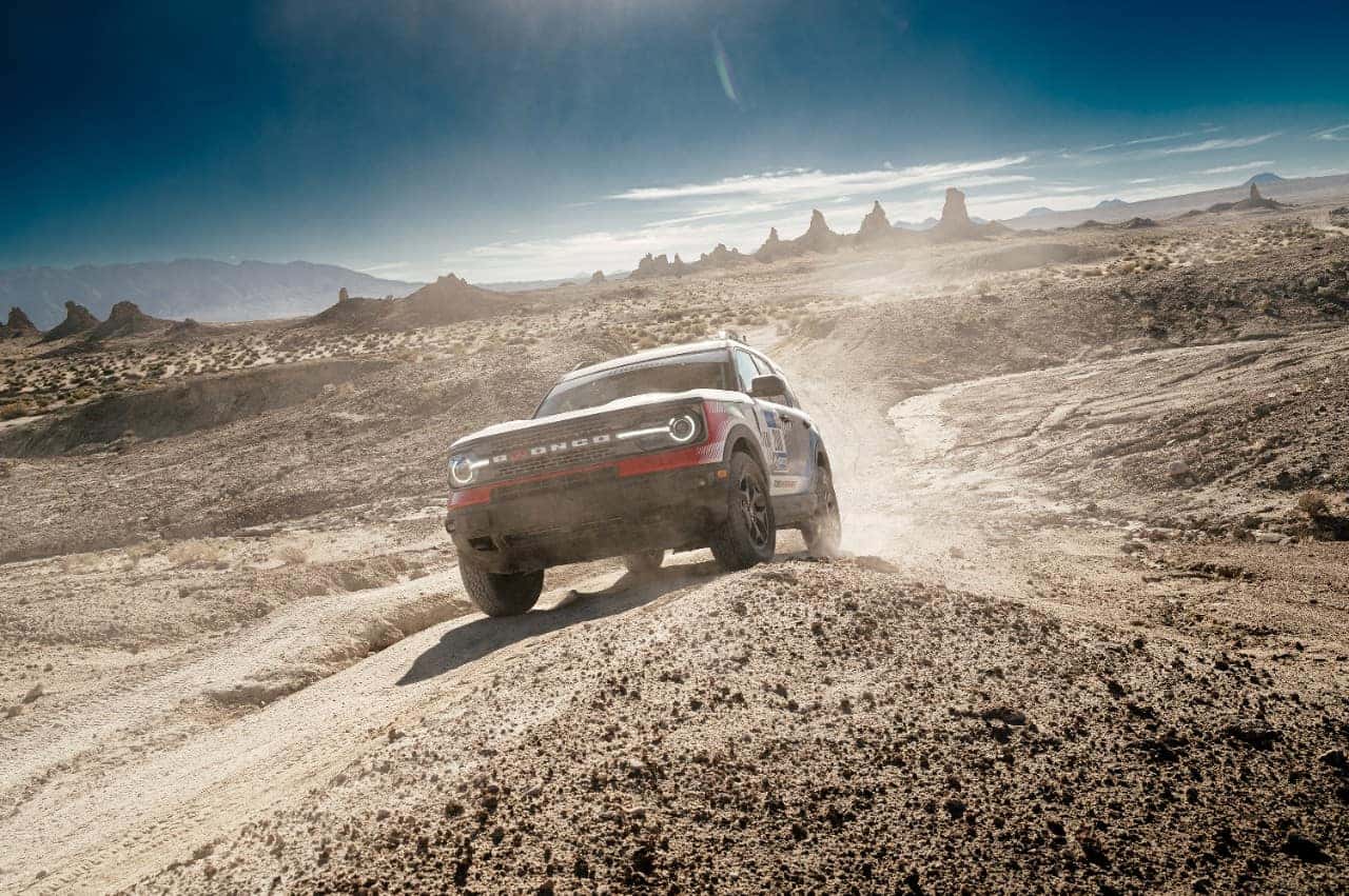 Ford Bronco Earns Fourth Consecutive Win at Rebelle Rally Competition