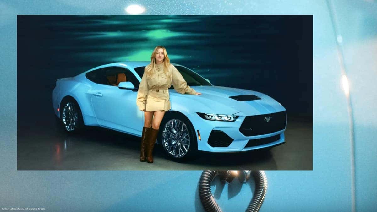 Sydney Sweeney Expands Ford Partnership, Designs Her Own Ford Mustang GT